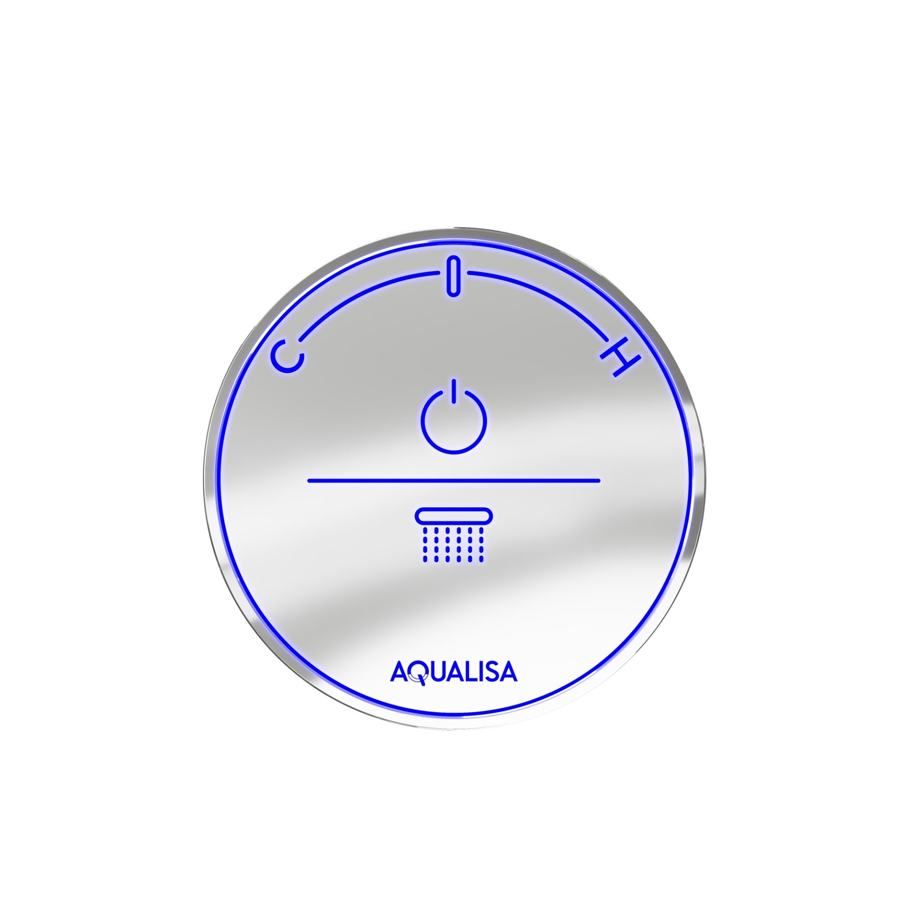 Aqualisa Smart Glo Digital Shower - Single Outlet with Riser Rail Expo ...