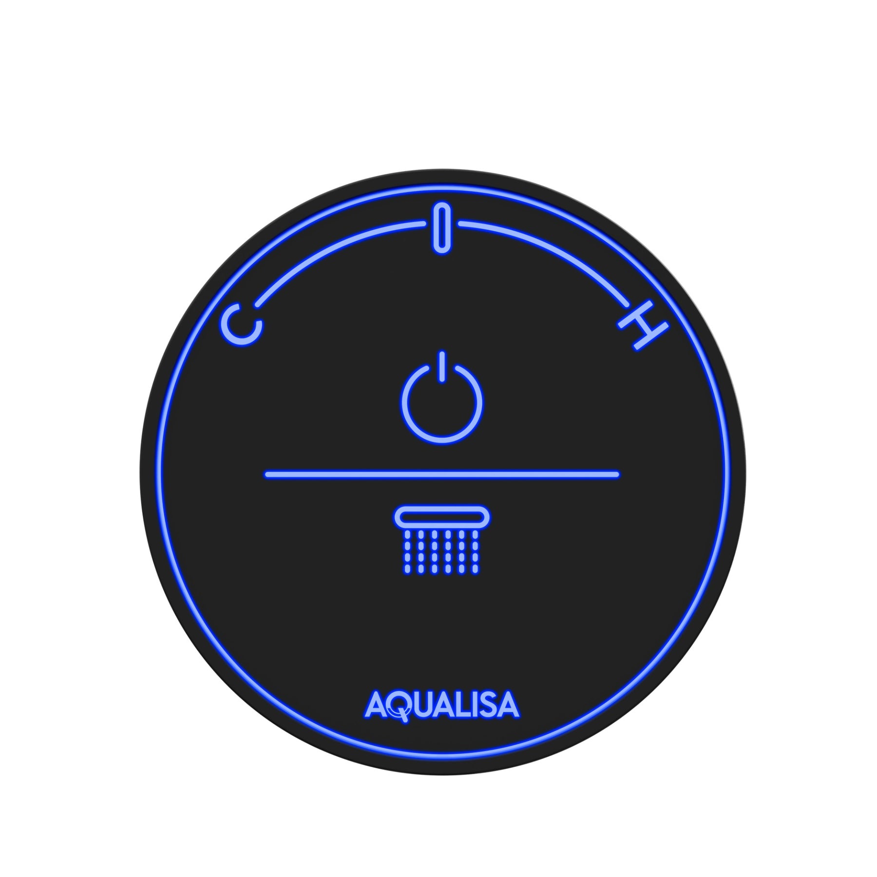 Aqualisa Smart Glo Digital Shower - Single Outlet with Riser Rail Expo ...