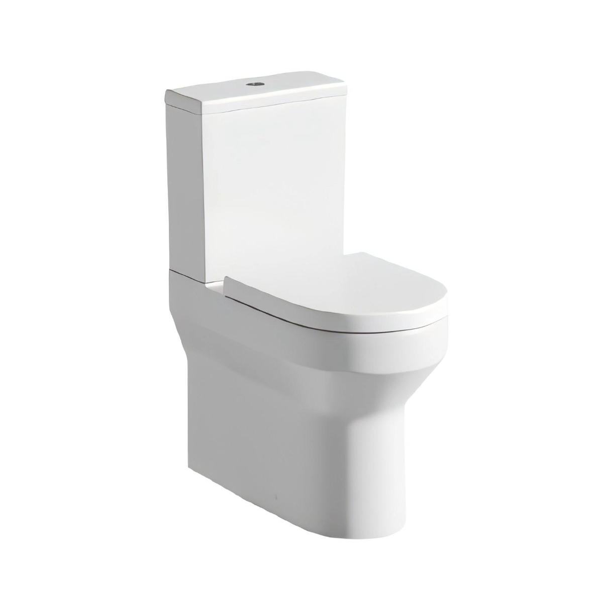 Harmony Rimless Comfort Height Fully Back to Wall Close Coupled Toilet ...