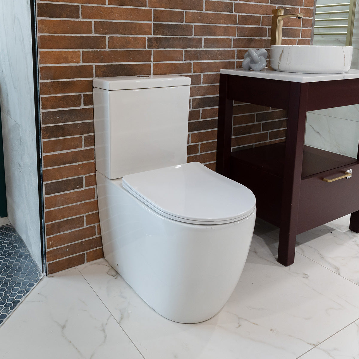 Remo Rimless Fully Back to Wall Pan & Soft Close Seat – Bathshack