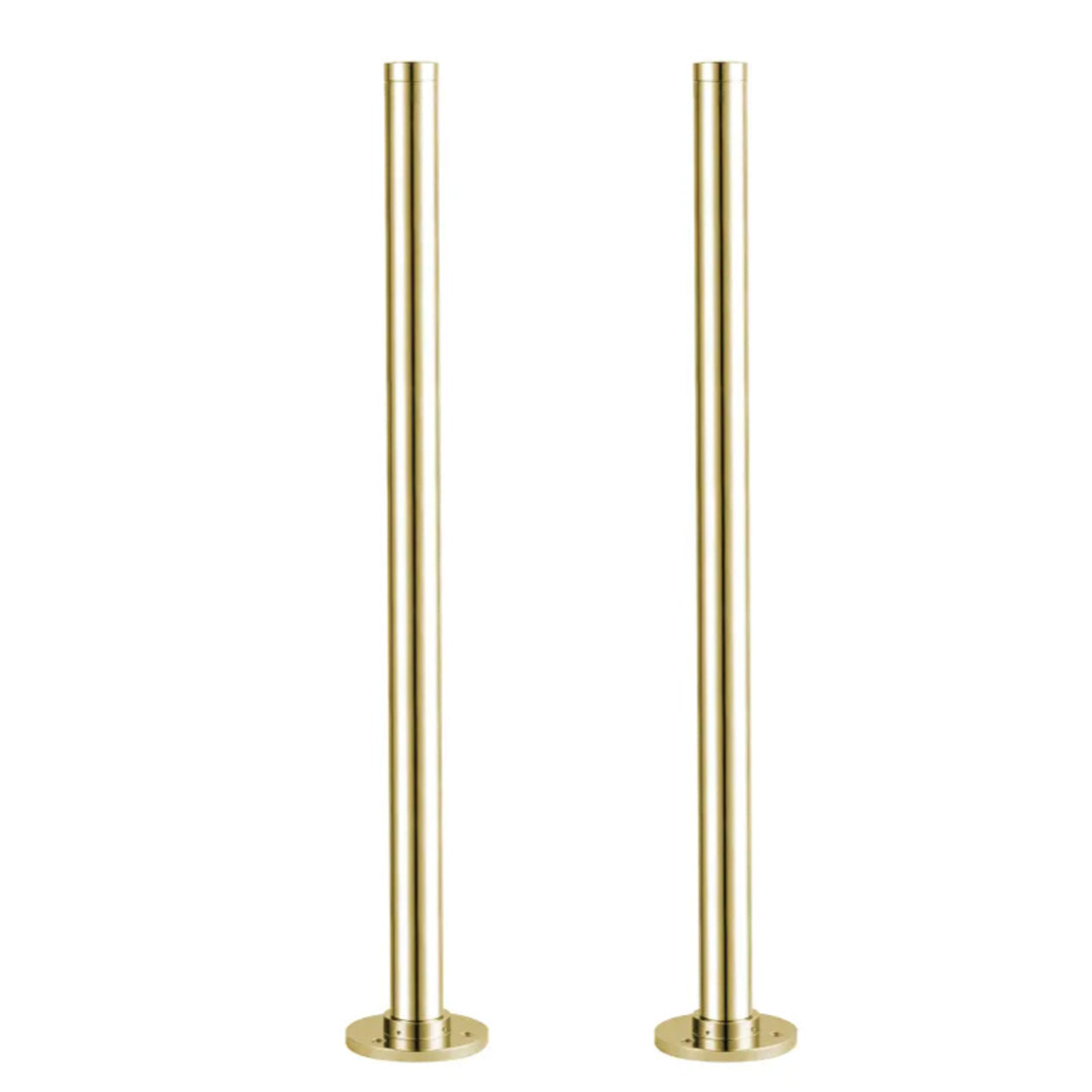 Stand Pipes For Concealing Water Supply Pipes - Brushed Brass – Bathshack