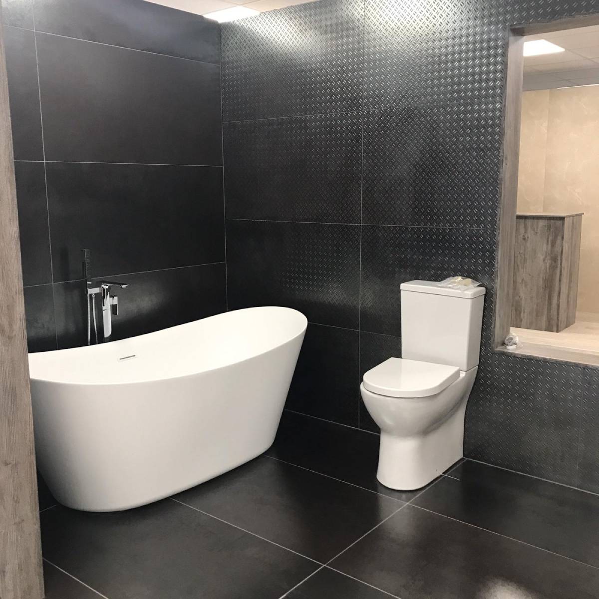 Oxide Plain Rectified 60.7 x 120.7cm Porcelain Tile - 1.47sqm per box ...