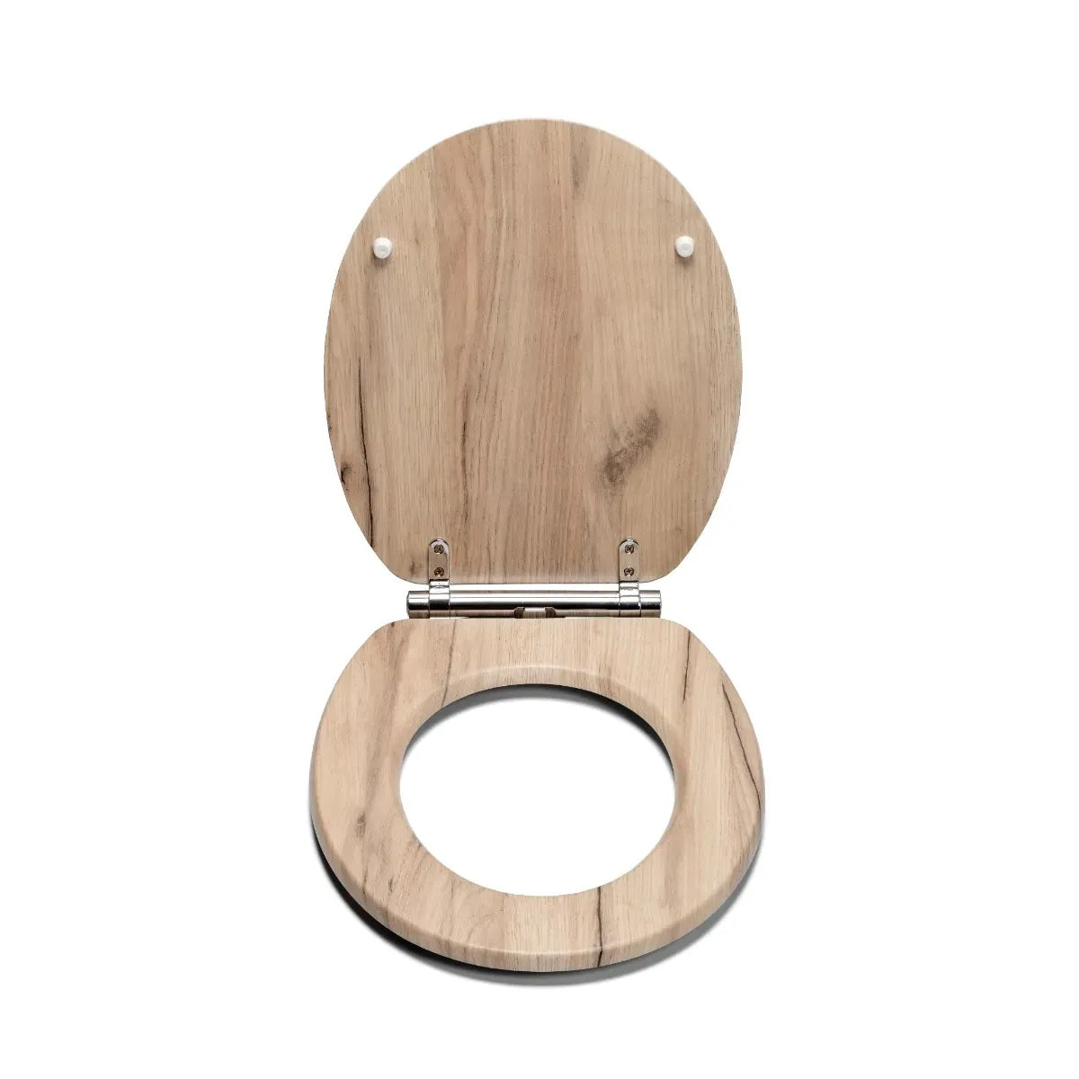 Croydex Corella Grey Wood Effect Flexi-Fix Toilet Seat – Bathshack