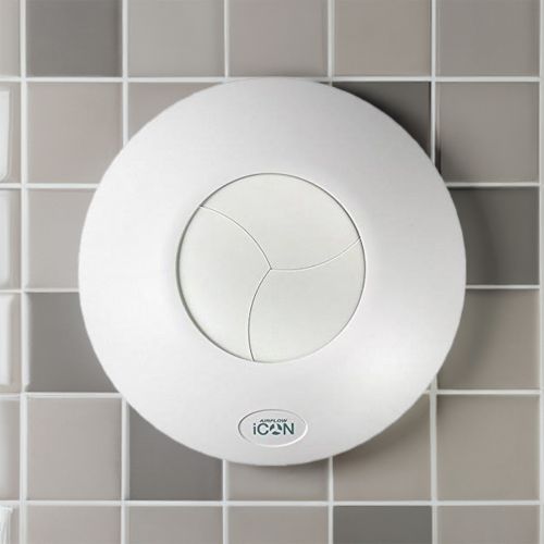 Airflow iCON 30 Extractor Fan Mains 100mm with Auto-Iris (6533) - Bathshack