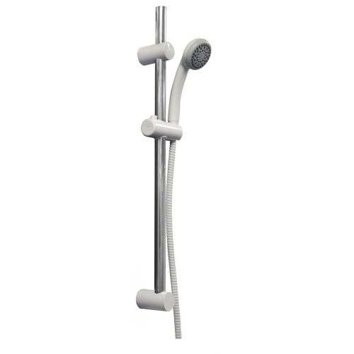 Croydex Amalfi One Function Shower Set - White (12801) - Bathshack