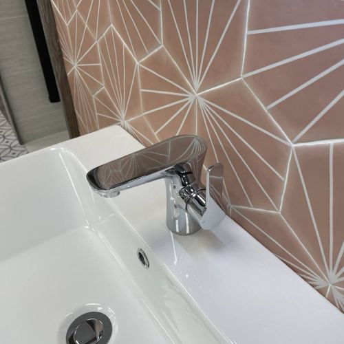 Rocha Basin Mixer with Waste (1989) Chrome - Bathshack