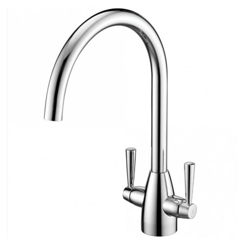 Tre Mercati Enzo Chrome Modern Deck Mounted Mono Sink Mixer (22027 ...