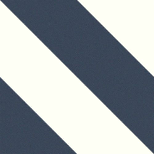 Zebra Navy 22.3 x 22.3cm Porcelain Pattern Tile - 1.15 sqm perbox ...