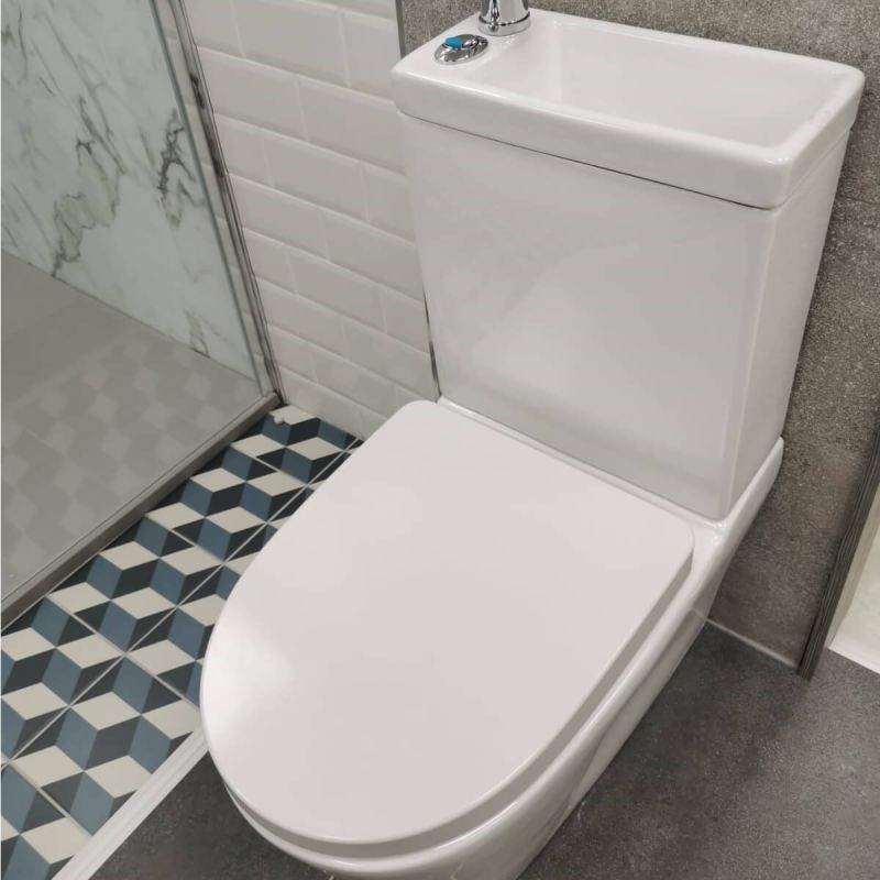 Duo 2 In 1 Toilet Basin Combo 11226 Bathshack duo-2-in-1-toilet-basin-combo-11226-bathshack